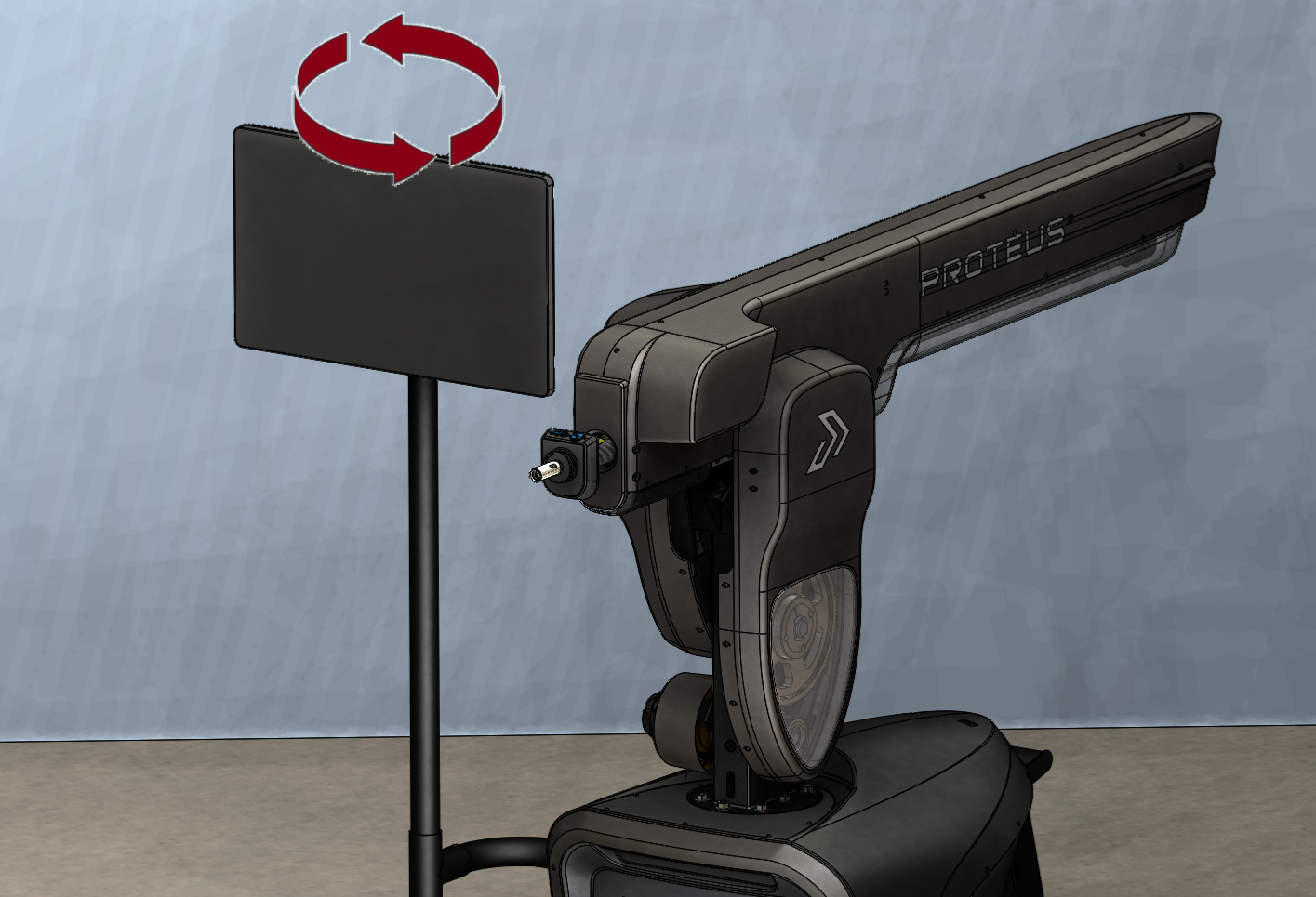 Adjusting your monitor angle