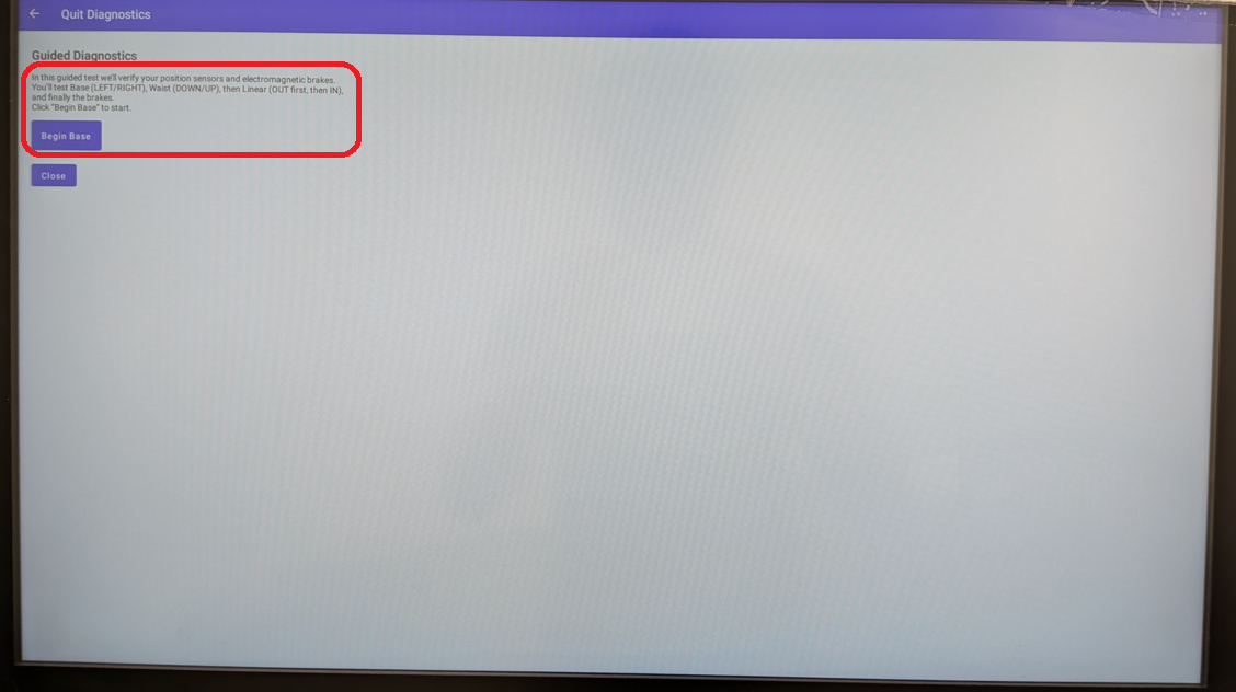 Automated Diagnostics Report